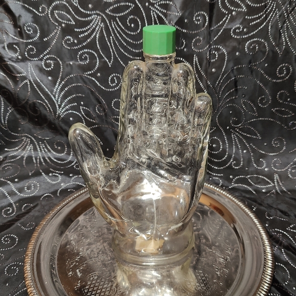 Vintage | Accents | Vintage Mennen Skin Bracer Glass Hand Limited ...